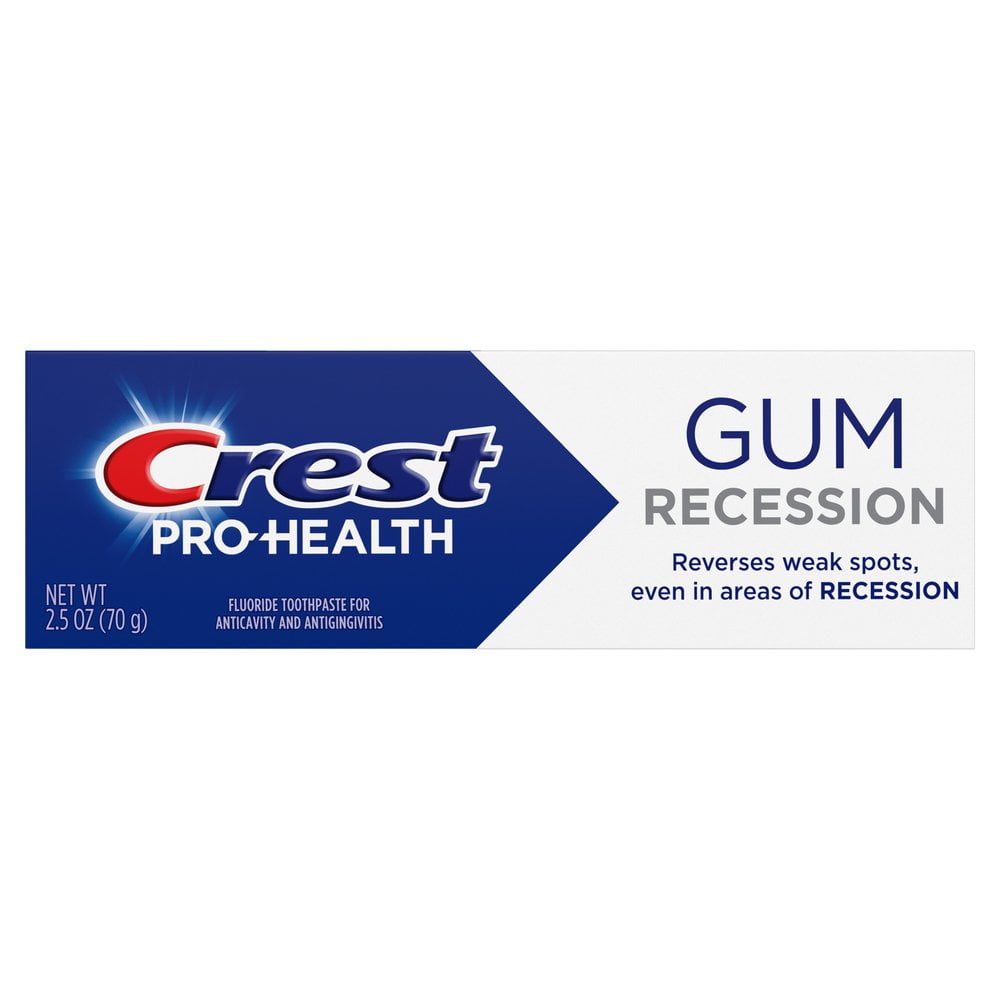 Crest Pro Health Toothpaste Gum Recession - 2.5 oz - Walmart.com