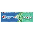 Crest + Scope Complete Whitening Toothpaste, Minty Fresh, .85 oz ...
