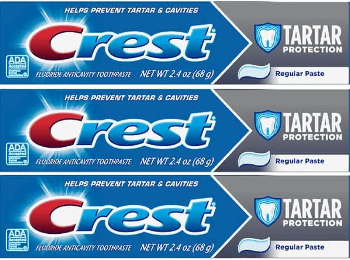Crest Tartar Control & Anticavity Toothpaste, Regular Paste, Fluoride ...