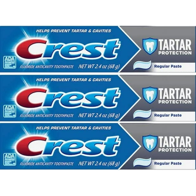 Crest Tartar Control & Anticavity Toothpaste, Regular Paste, Fluoride ...