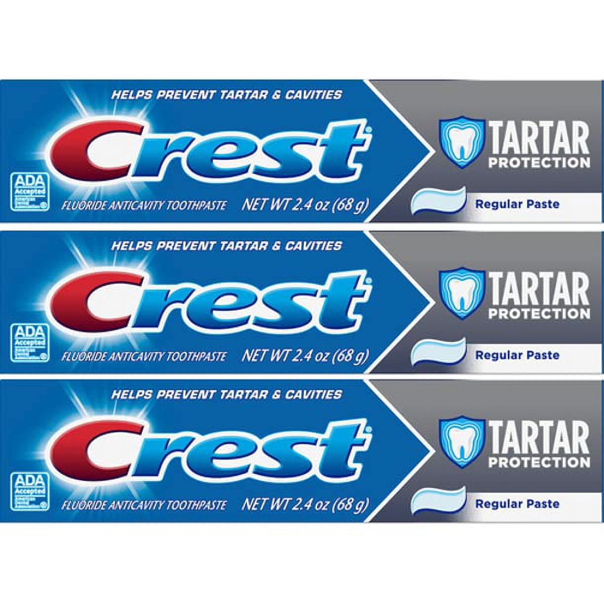 Crest Tartar Protection & MMF7 Anticavity Toothpaste with Fluoride ...