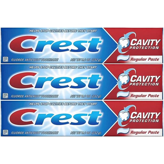 Crest Toothpaste, Cavity Protection with Fluoride, Freshens Breath ...