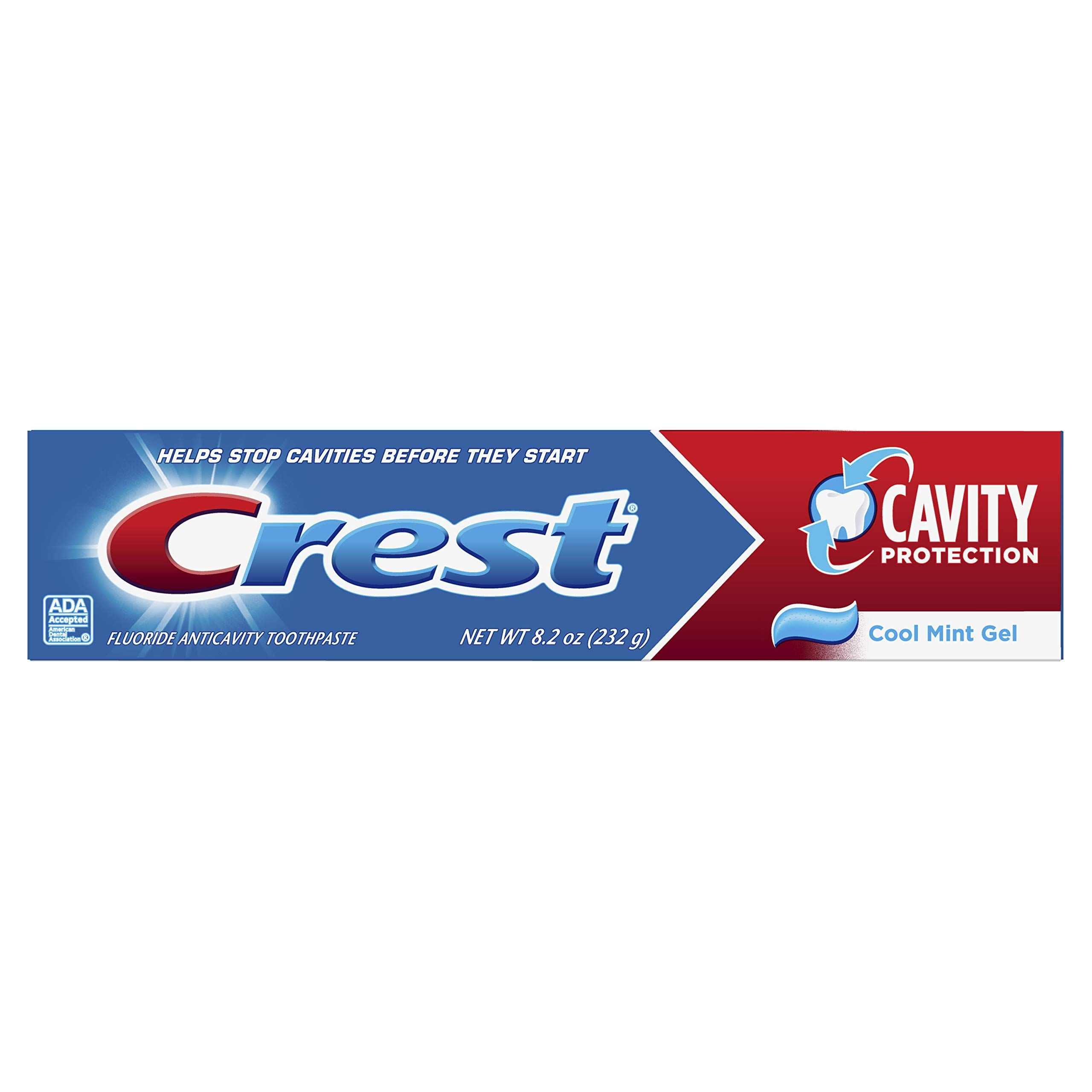 Crest Toothpaste Gel Cool Mint 6.40 Oz (Pack Of 3) - Pack Of 2 ...