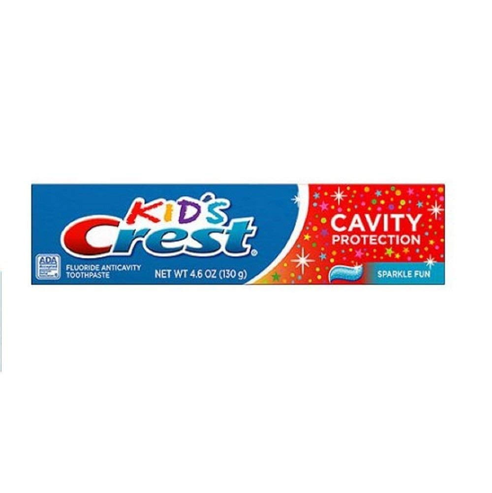 Crest Toothpaste Kids' Cavity Protection, Sparkle Fun Flavor 4.60 oz ...