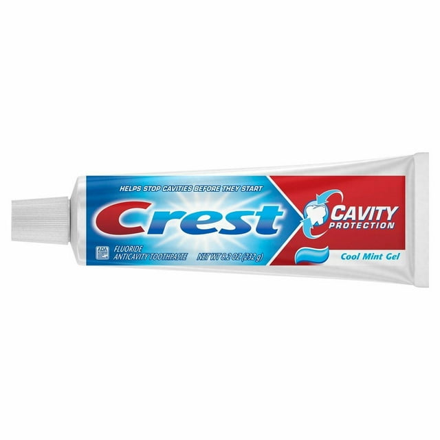 Crest Toothpaste Liquid Gel Cavity Protection, Mint Flavor, 8.2 oz, 5 ...