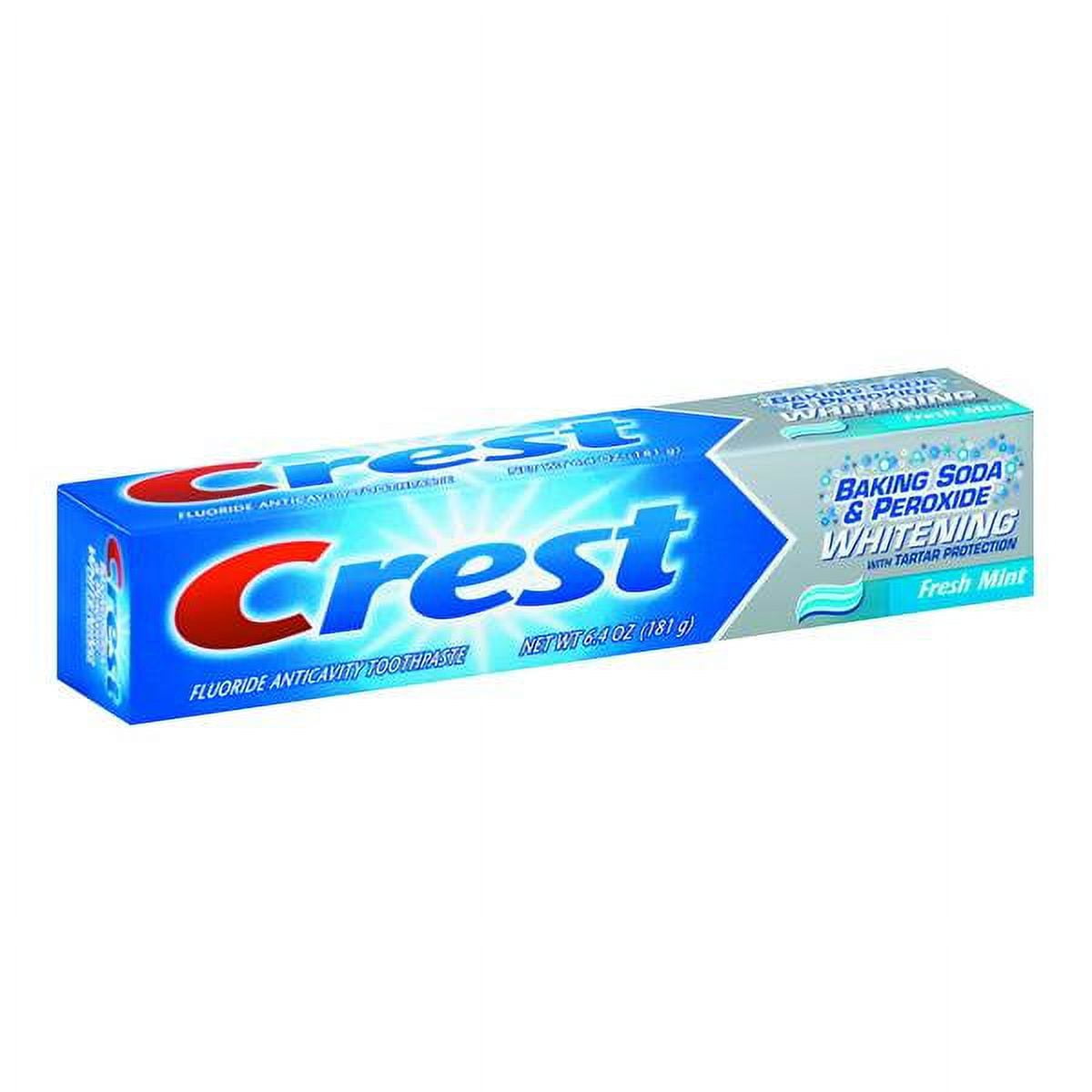 Crest Whitening Fluoride Anticavity Toothpaste Fresh Mint 5.7 oz. (Pack ...