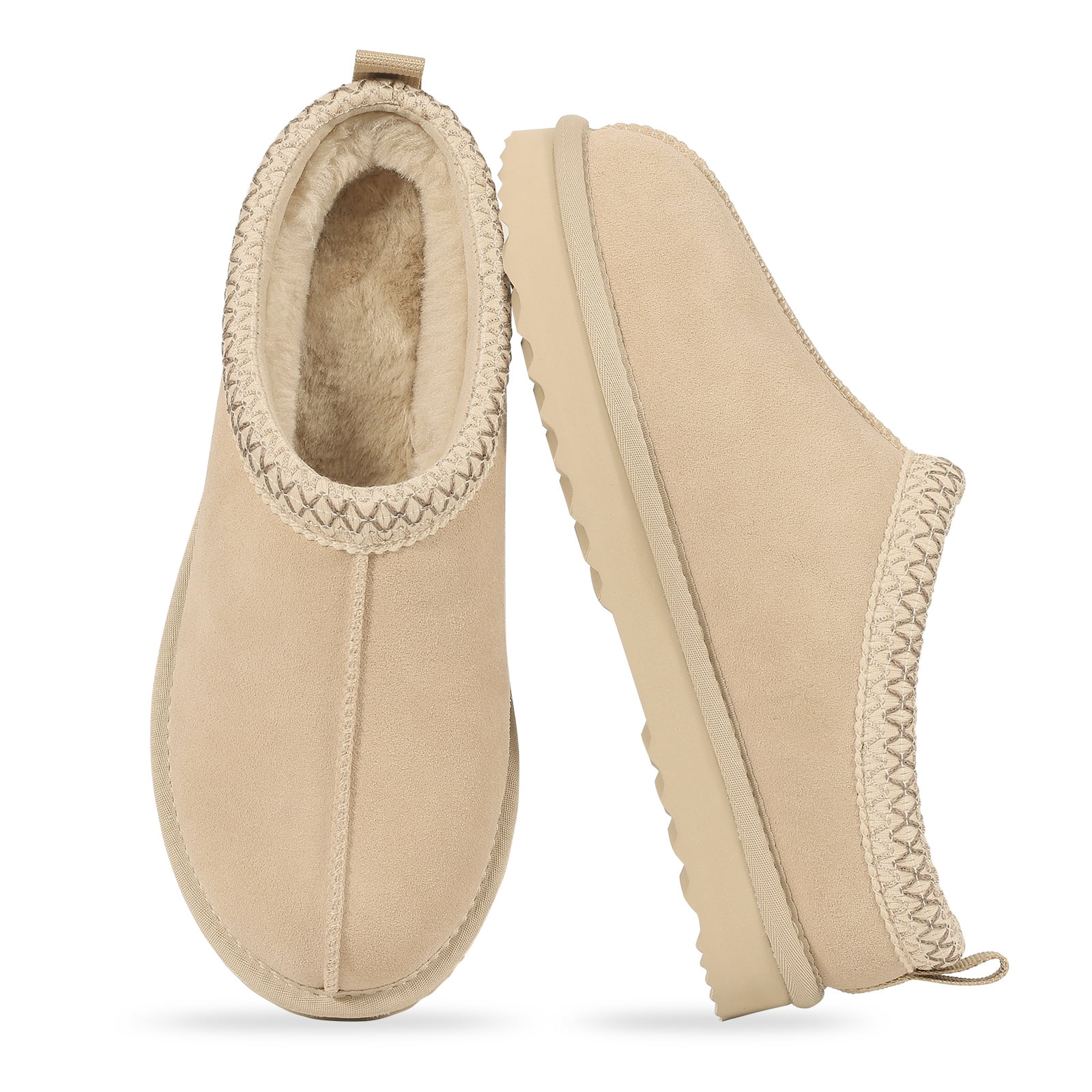 Crestar Corduroy Crossband Slippers For Women, Memory Foam Comfy Open ...