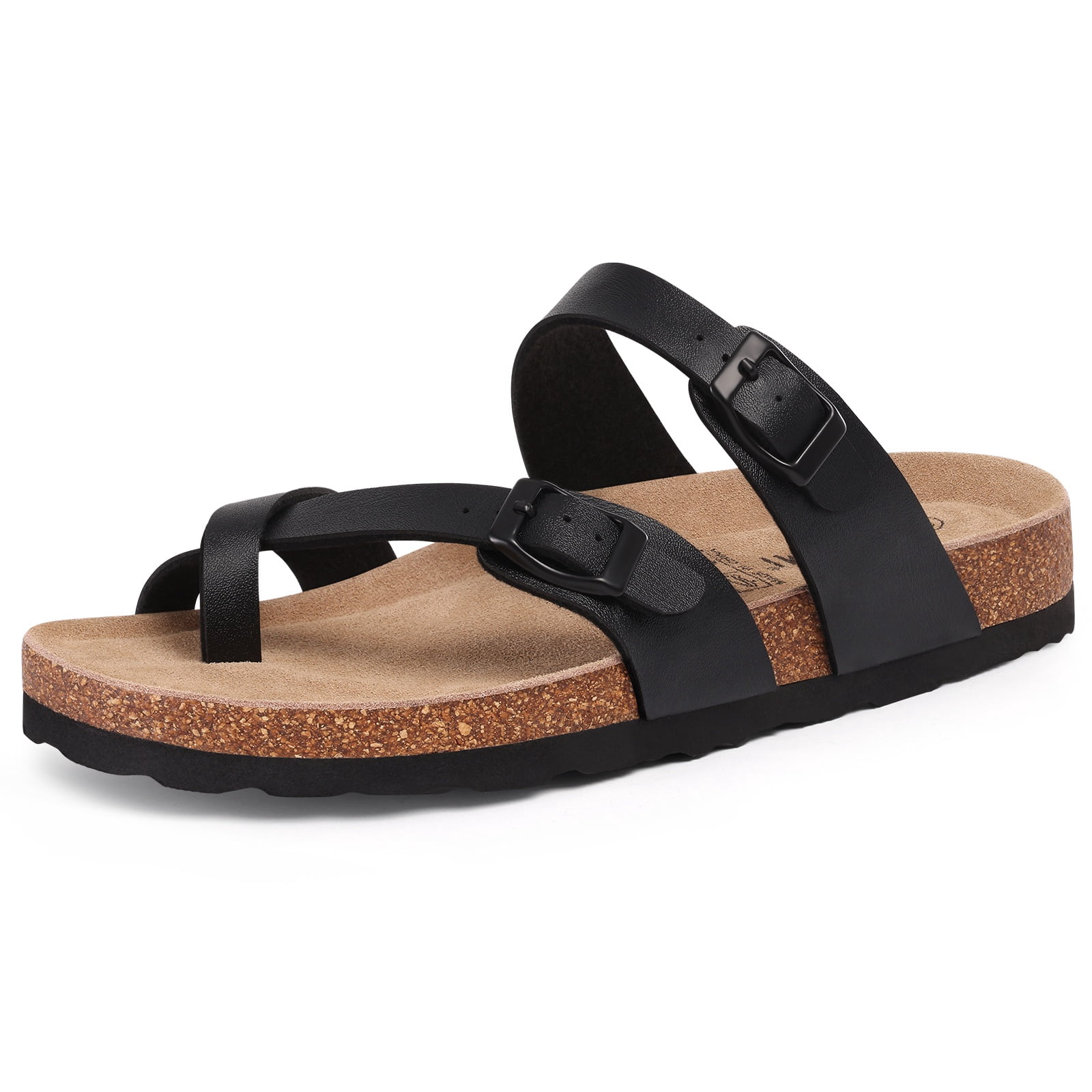 Crestar Women's Clogs Shoes, Genuine Suede Sandals for Women with Arch ...
