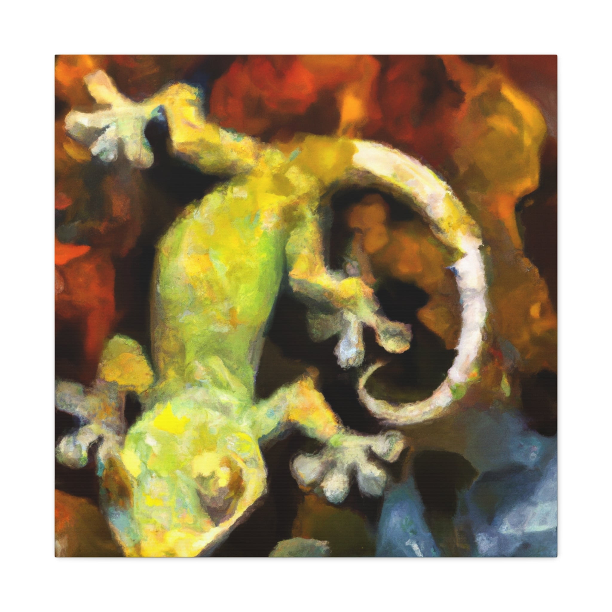 Crested Gecko Dance - Canvas - Walmart.com