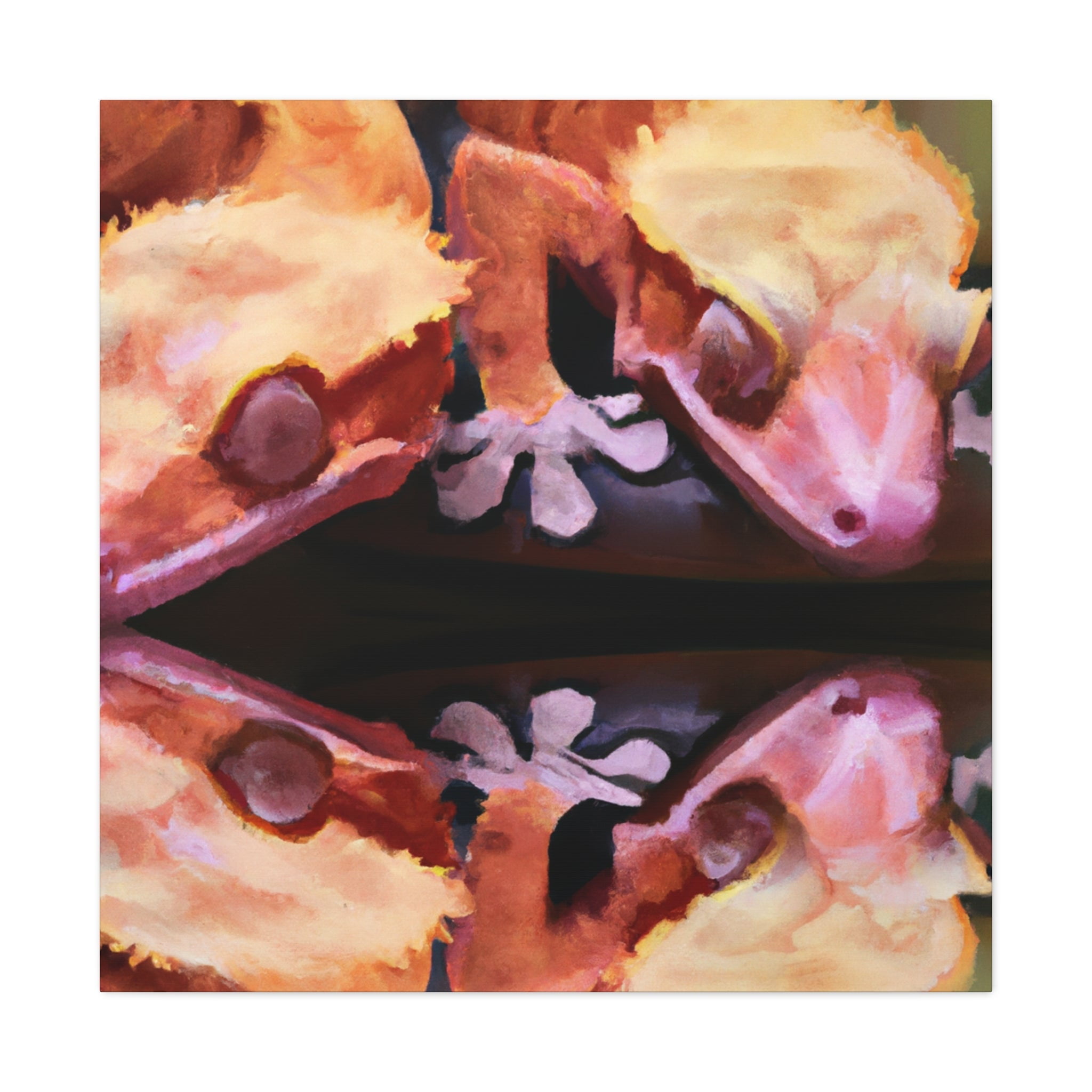 Crested Gecko Realism - Canvas - Walmart.com