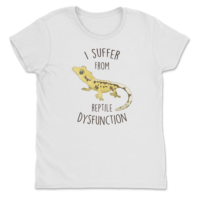 Crested Gecko Shirt, Funny Reptile Lover Gift, Lizard Dysfunction Tee ...