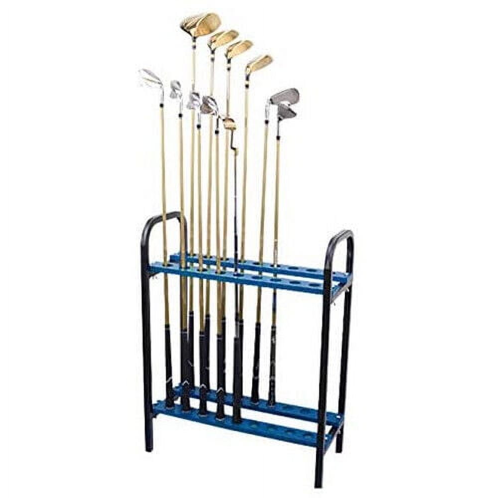 Crestgolf 18 Holes Golf Club Rack, Golf Stand Display Organizer Shelf ...