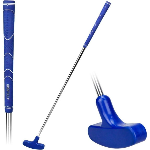 Crestgolf Mini Golf Putters Golf Clubs with Rubber Putter Head & Steel ...