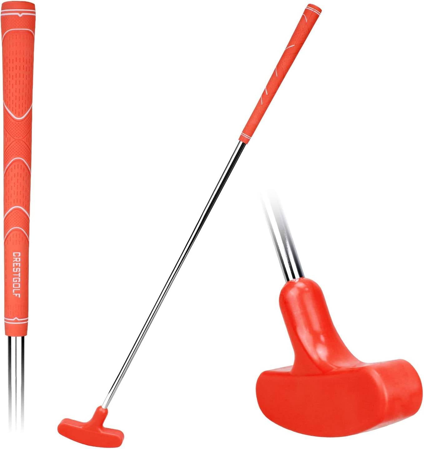 Crestgolf Two Way Mini Golf Putters Golf Clubs with Rubber Putter Head ...