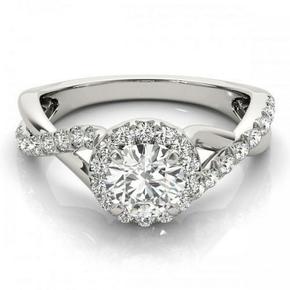 Crestin Jewel 1.7 Ct Brilliant Round Cut Halo Diamond Ring - Lab ...