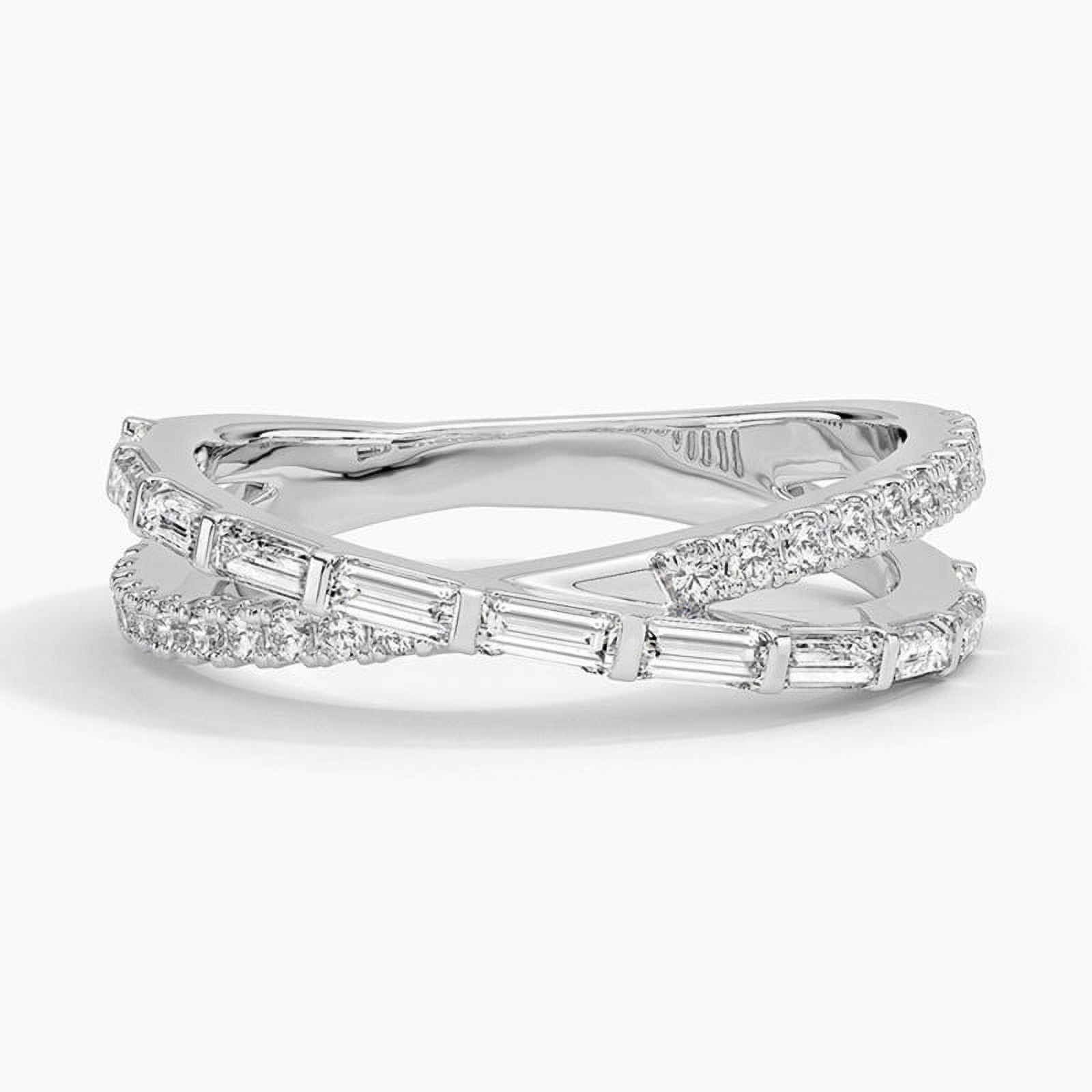 Crestin Jewel 14K White Gold Plated Wedding Anniversary Ring - 1.8 Ct ...