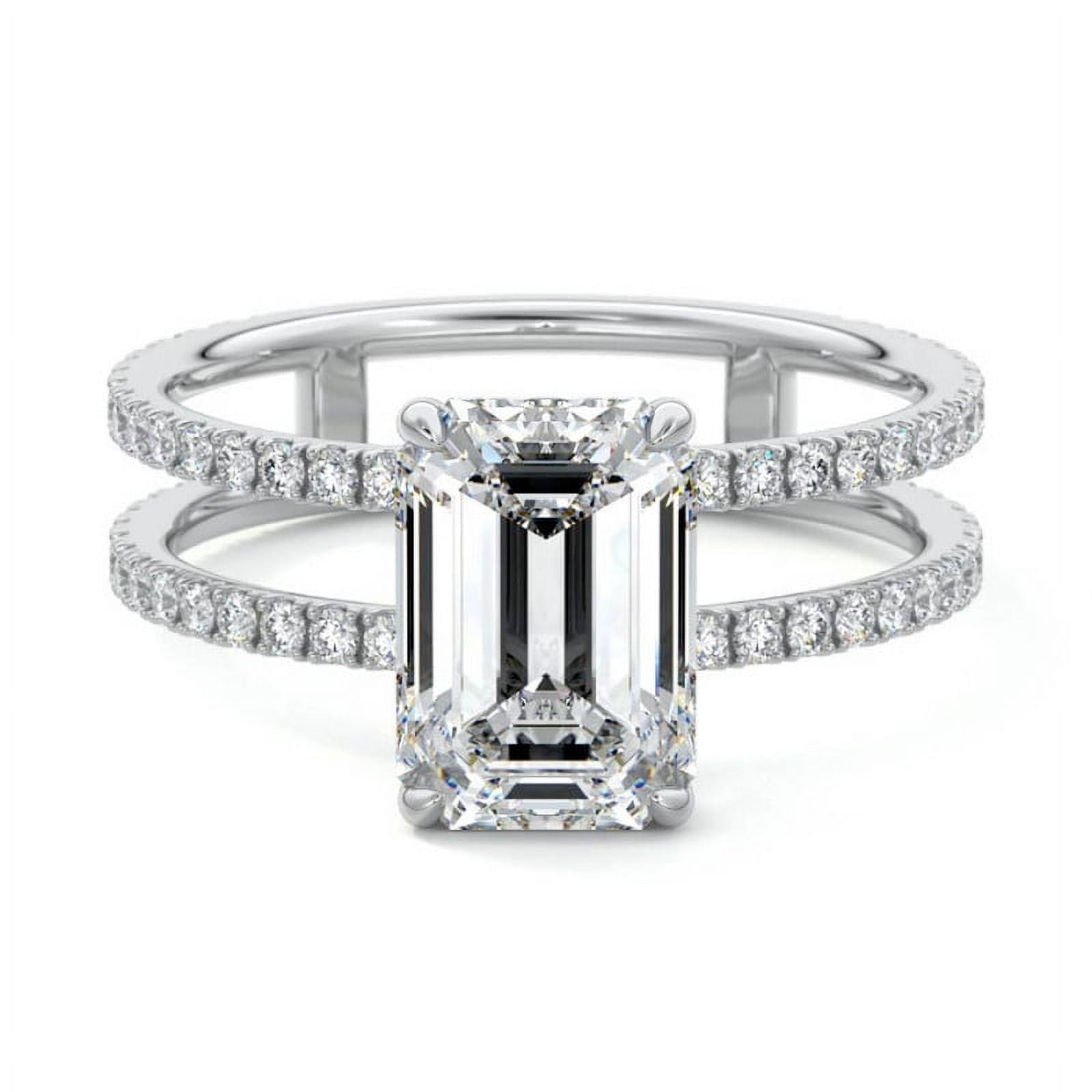 Crestin Jewel Diamond Engagement Enhancer Ring for Women's - 1.8 Ct ...