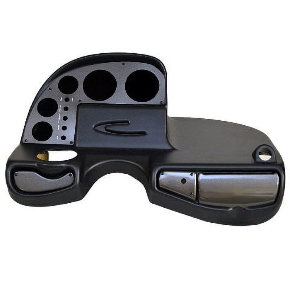 Crestliner Boat Blank Dash Console 2026739 | Kodiak Black Plastic ...