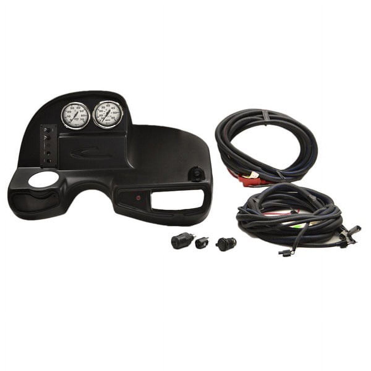 Crestliner Boat Gauge Dash Console 2030908 | Kodiak Black - Walmart.com