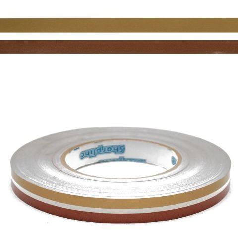Crestliner 4673-STRP-1537 5/8 Inch Gold / Rust Pontoon Boat Pinstripe ...