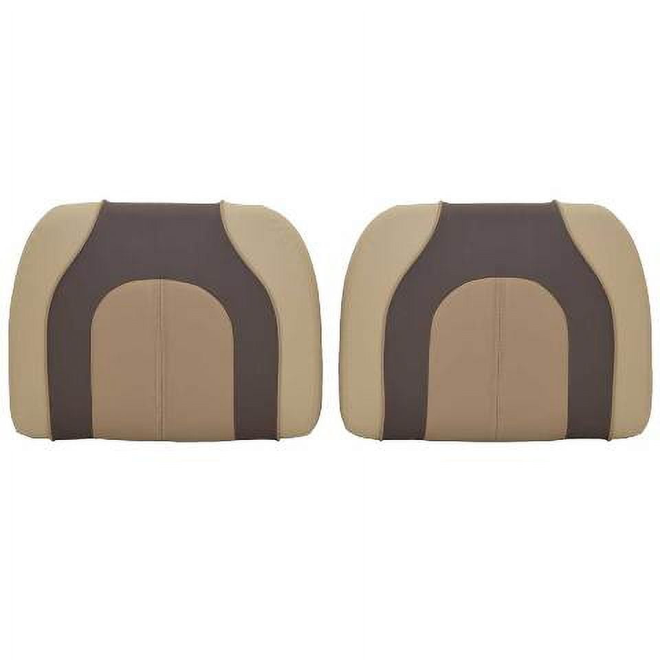 Crestliner Boat Backrest Cushion 2156672 | 18 3/4 x 14 5/8 Inch (Pair ...