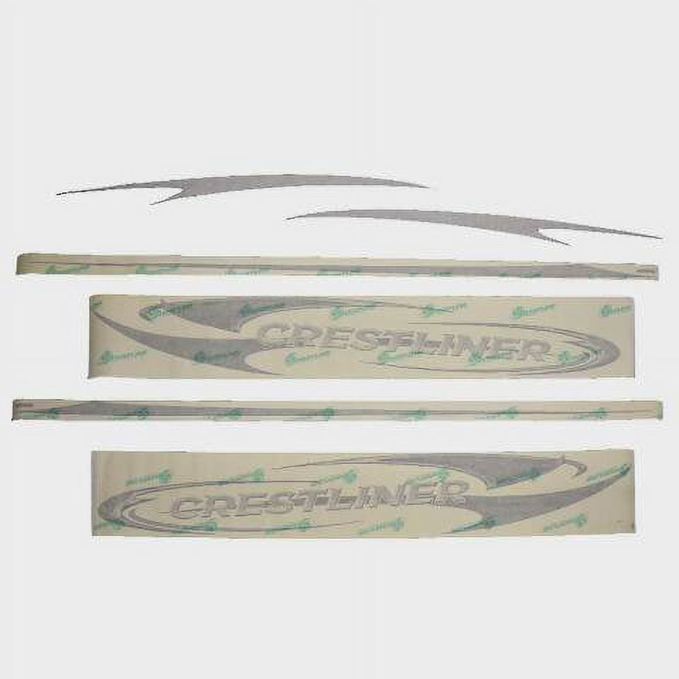 Crestliner Boat Graphic Hull Decals 2022397 | Super Hawk (Set of 6 ...