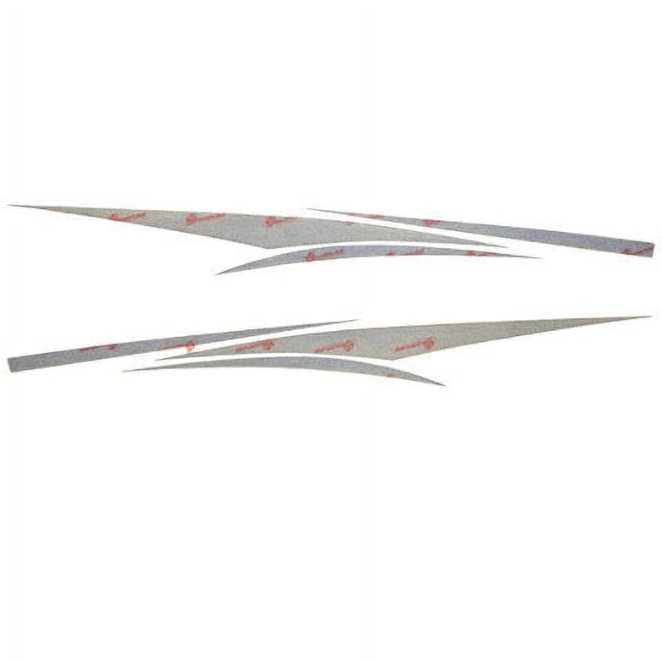 Crestliner Boat Hull Decal 2130056 | Fish Hawk Black / Blue (Set of 2 ...