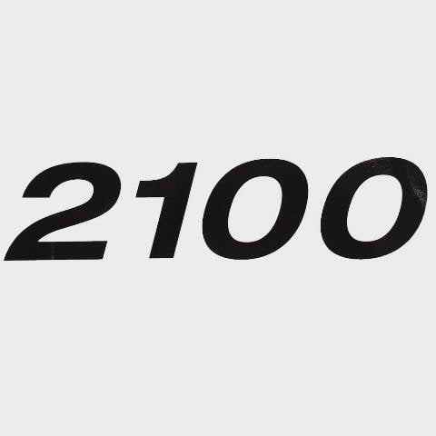 Crestliner Boat Model Decal Sticker 2340054 | 2100 Raptor Black ...