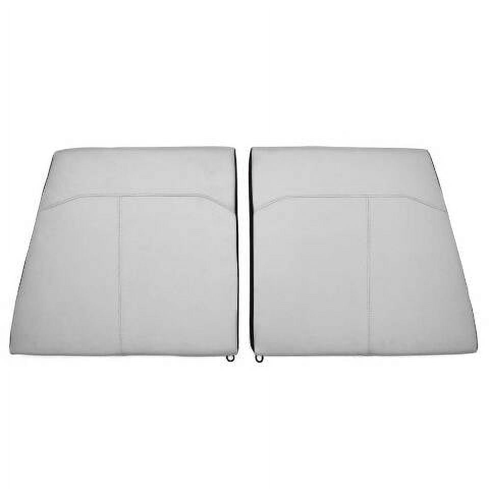 Crestliner Boat Seat Cushions 2279651 | Gray Black (PORT/STBD ...