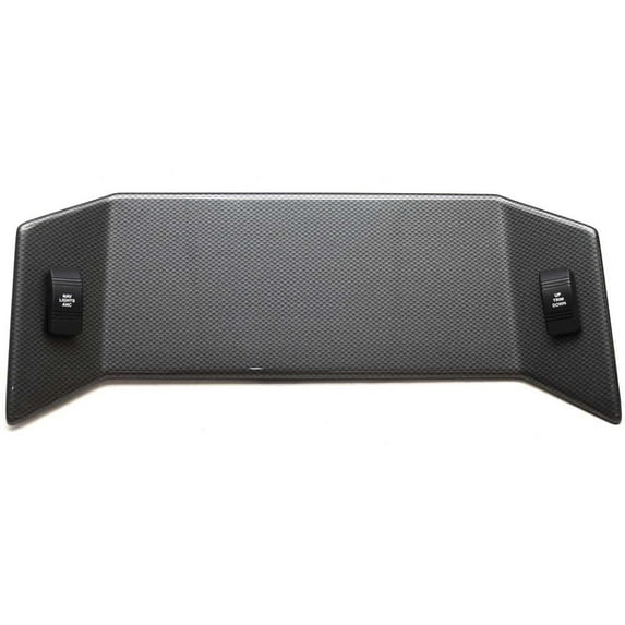 Crestliner Boat Switch Panel 2270348 | PT 18 Bow Silver Black - Walmart.com