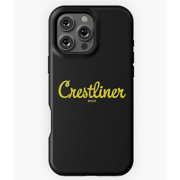 Crestliner Boats Fishing Boating Logo Phone Case for iPhone 16 15 14 13 ...