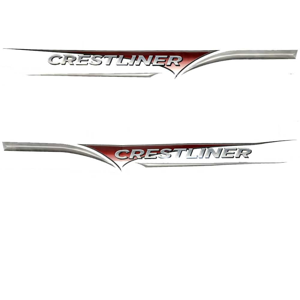 Crestliner Boat Hull Graphic Decals | Kodiak Stickers (Set of 4 ...