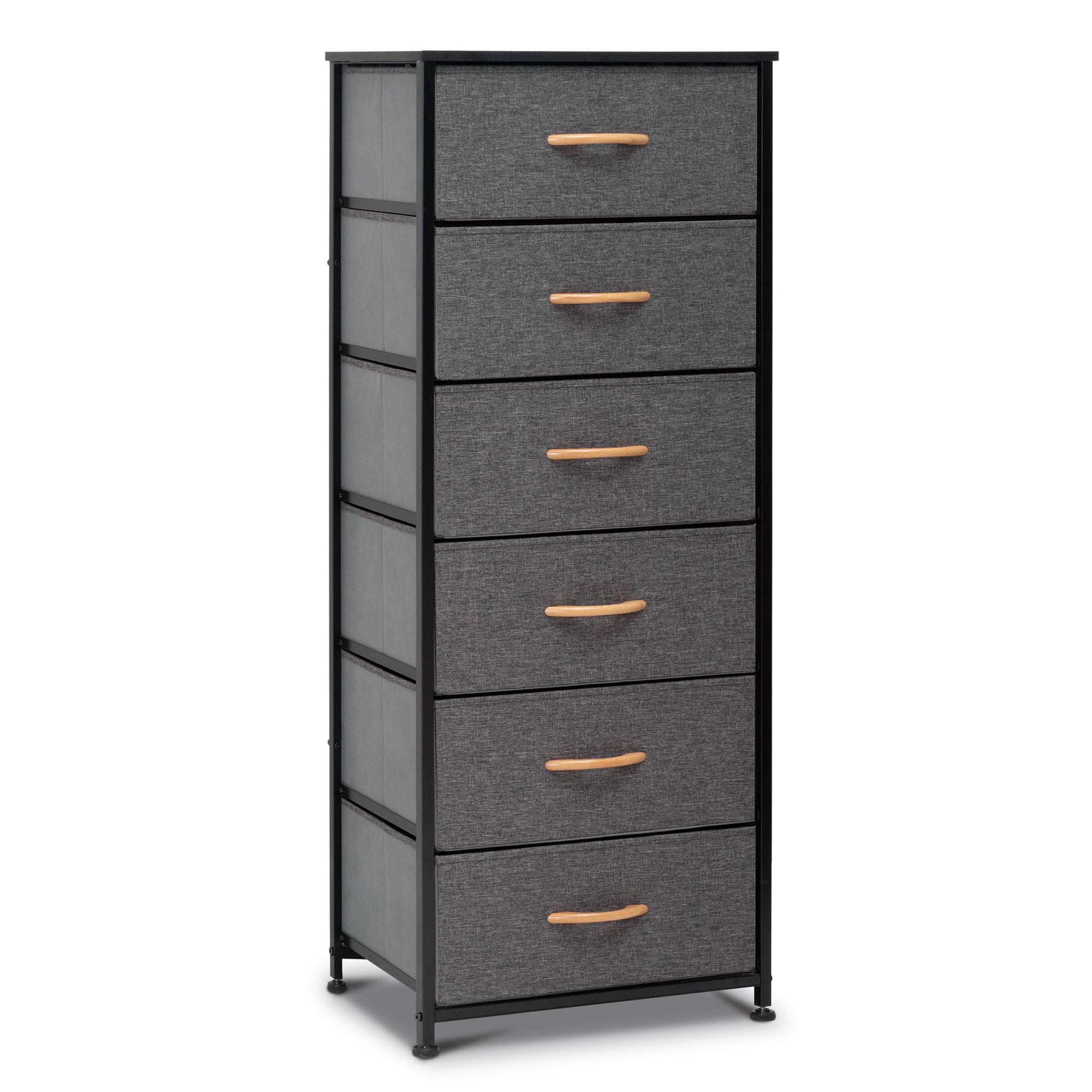 Crestlive Products 6 Drawers Dresser Vertical Fabric Storage Tower ...