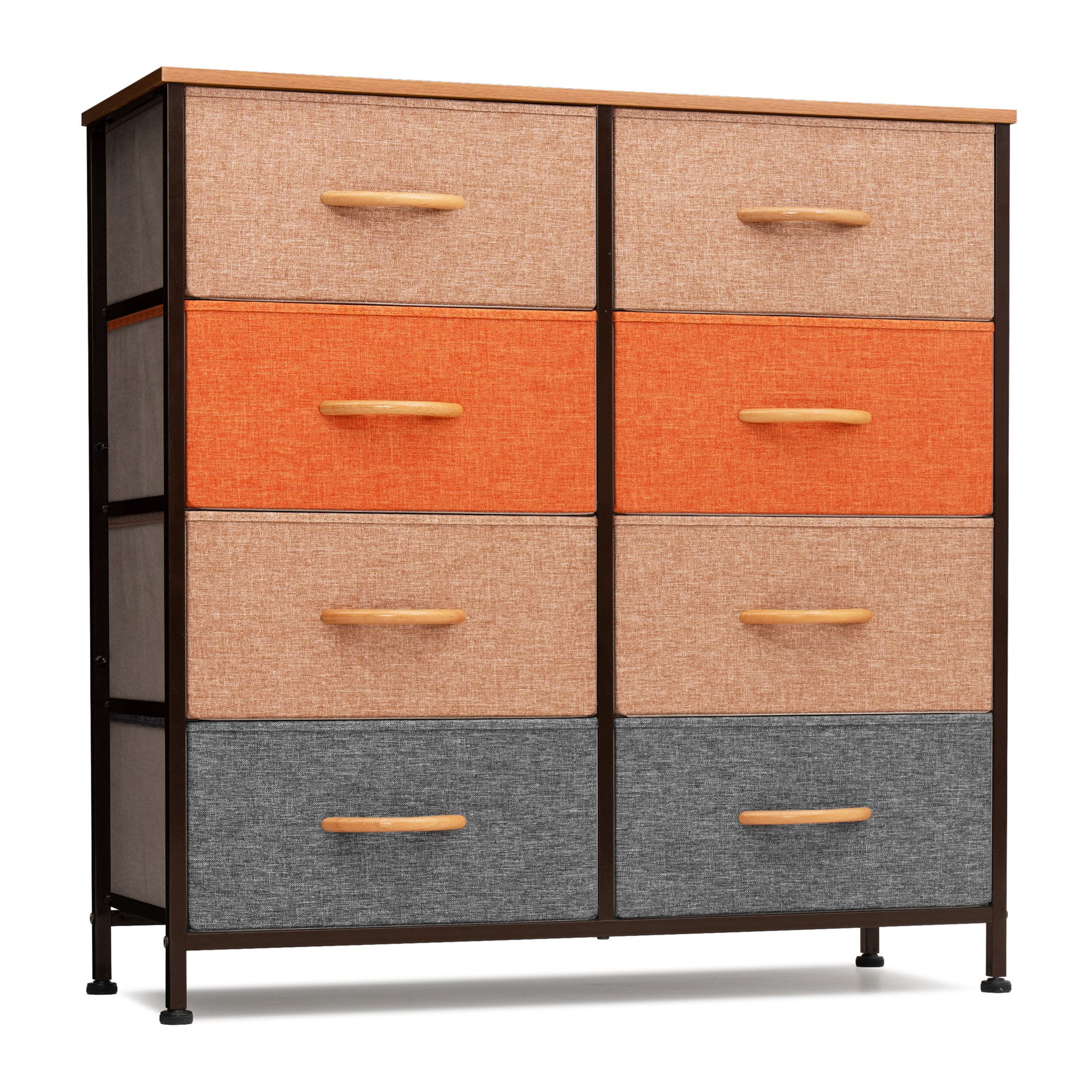 Crestlive Products 8 Drawers Vertical Dresser Chest Storage Tower ...