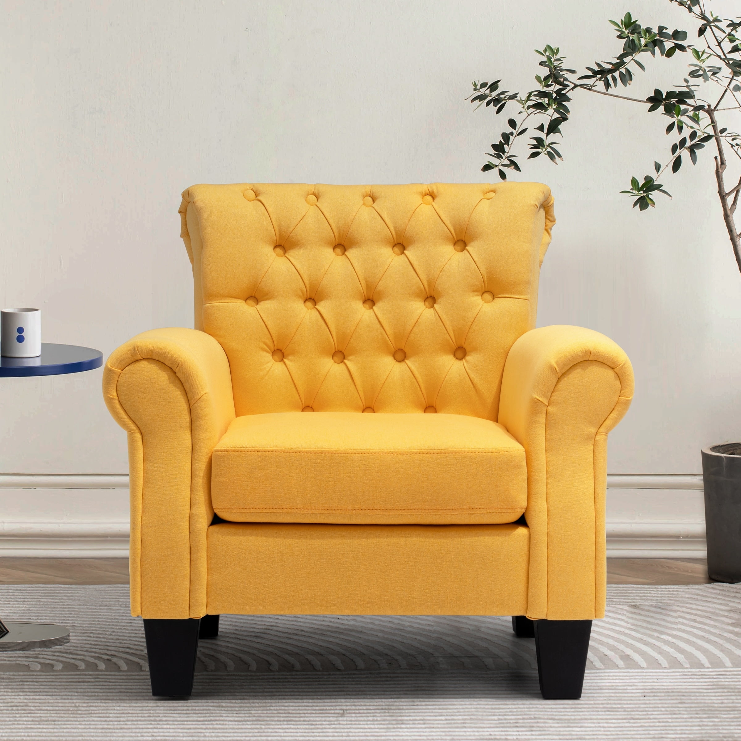 Crestlive Products Accent Club Chair Comfortable Single Sofa Chair ...