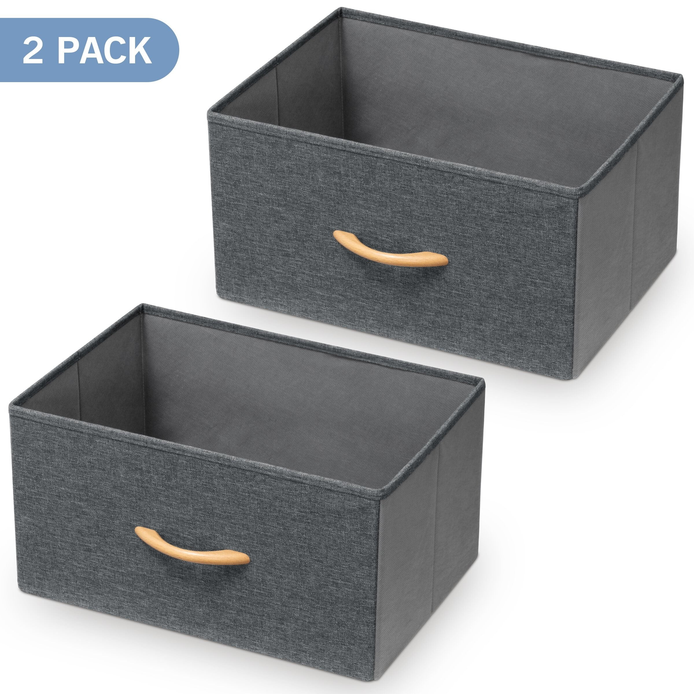 Crestlive Products Foldable Fabric Storage Cubes, Home Organizer Set ...