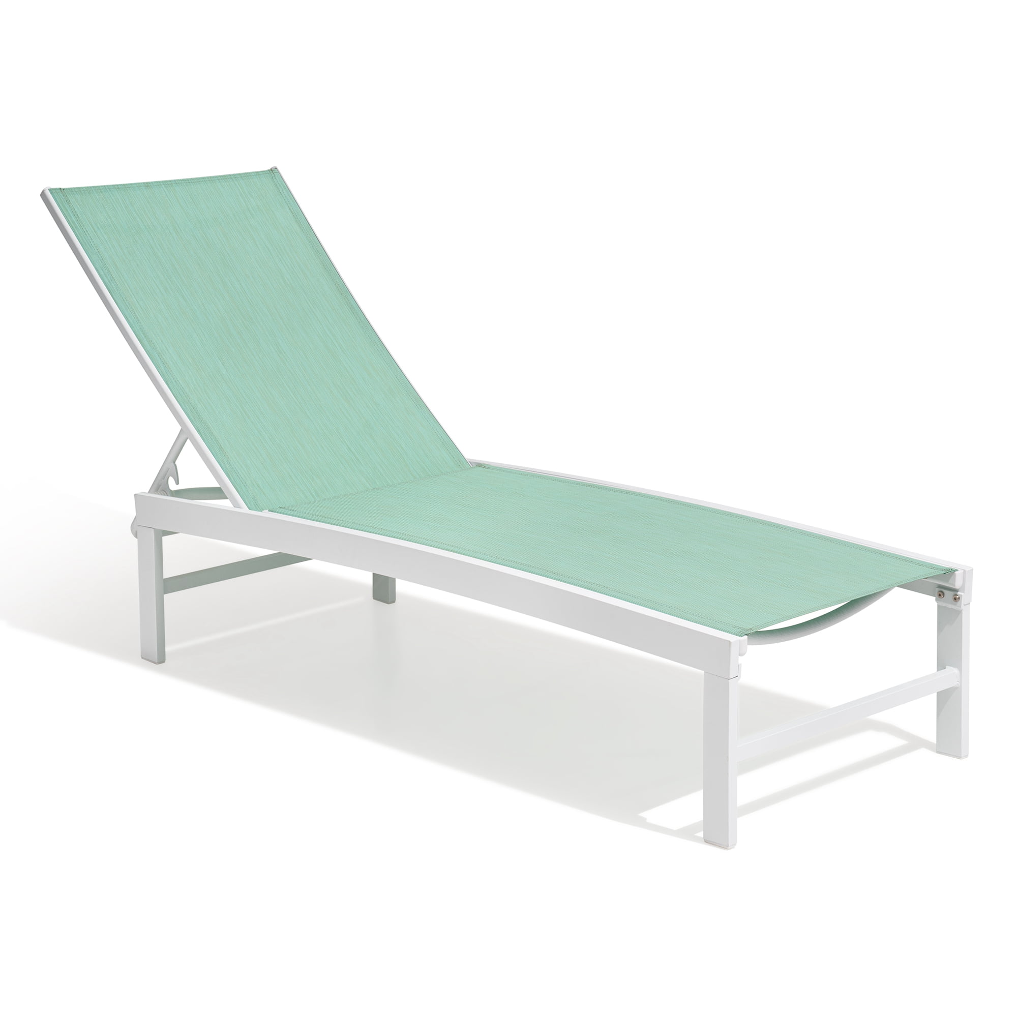 Crestlive Products Outdoor Lounge Chair Aluminum Adjustable Chaise ...
