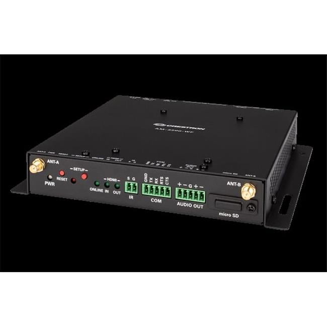 Crestron 6511483 200W Air Media Receiver 3200 with Wi-Fi Network ...