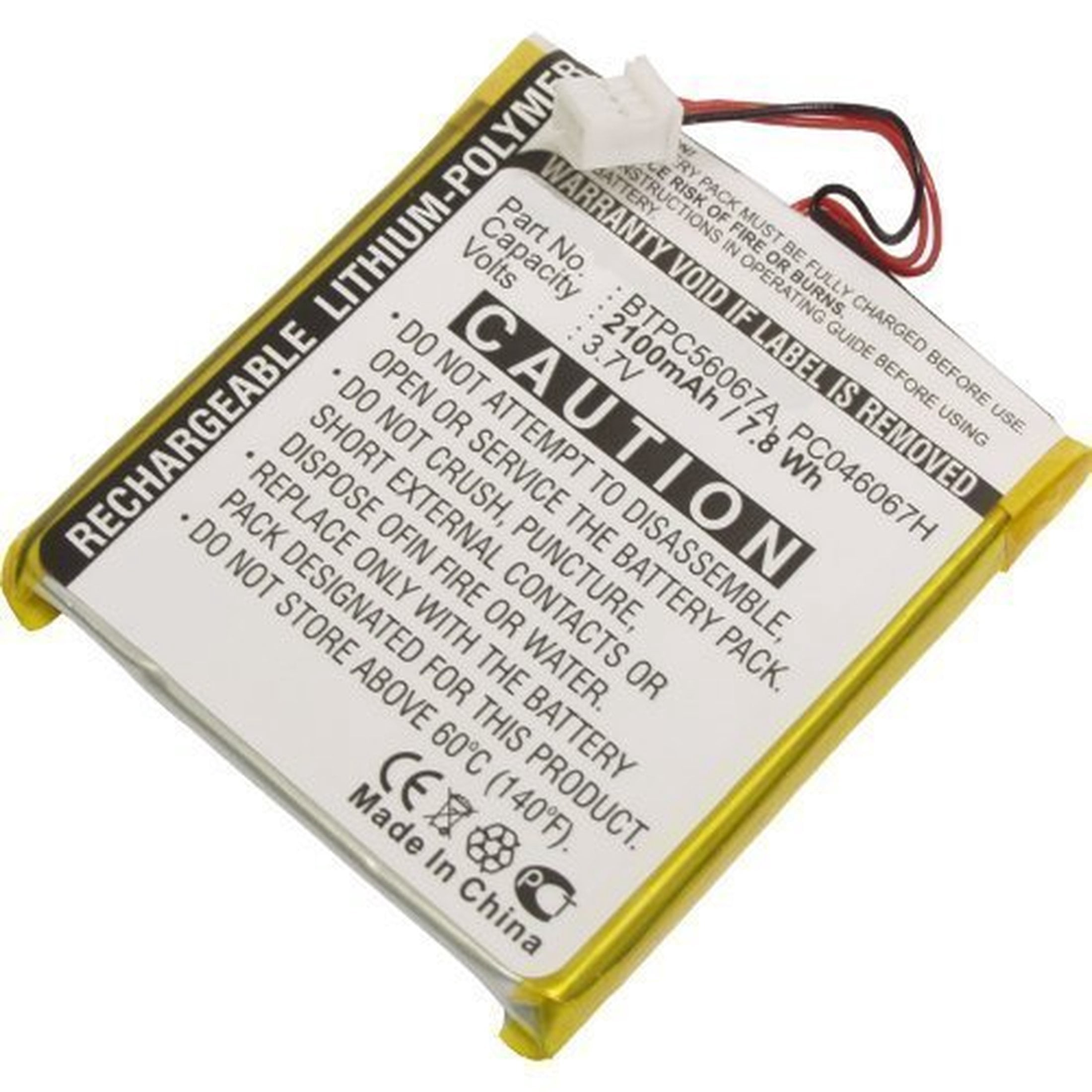 Crestron MT-1000C MiniTouch Remote Control Replacement Battery Pack ...