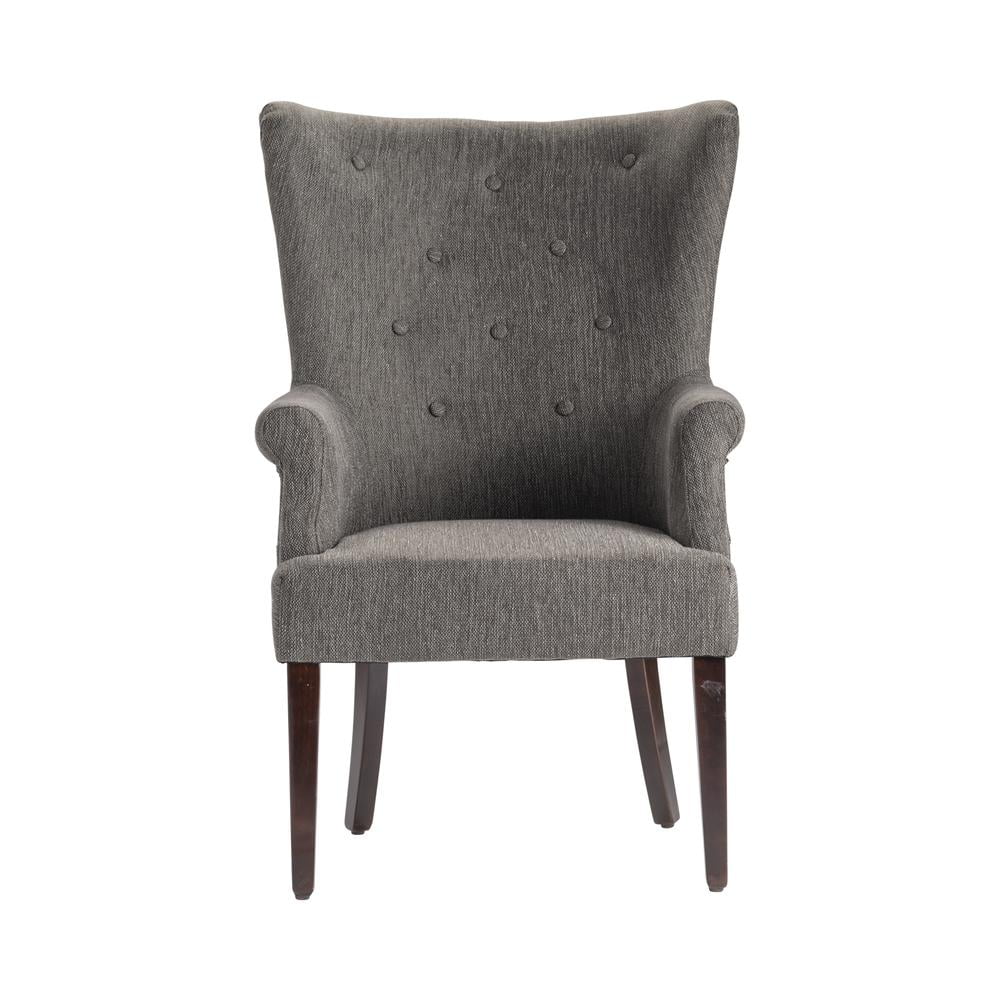 Crestview Collection Seville Fabric Upholstered Wingback Accent Chair ...