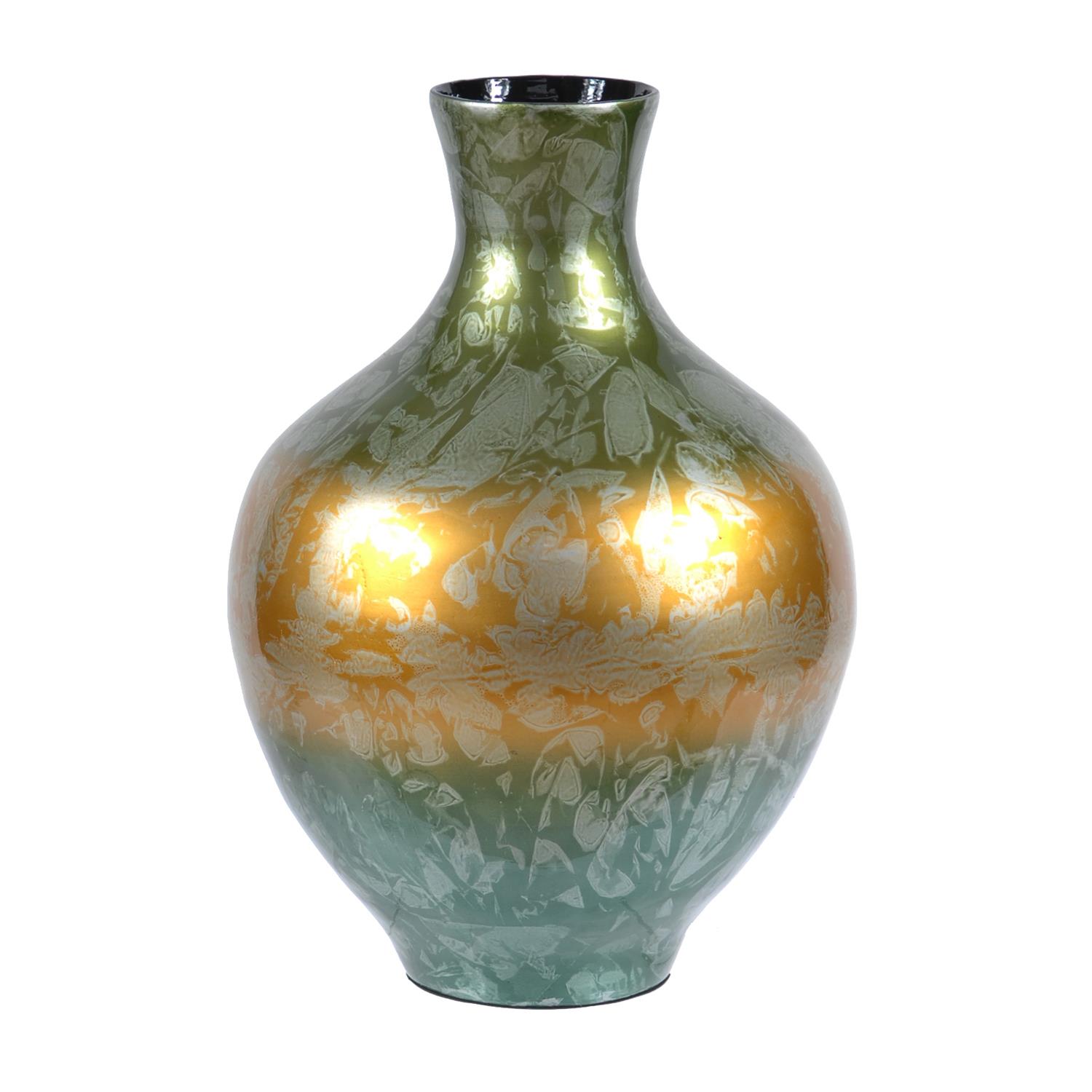 Crestview Drawing Lacquer Vase In Bamboo CEVV0105 - Walmart.com