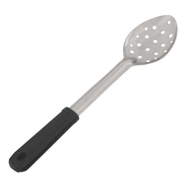 Crestware Perforated Basting Spoon,Black,15 in. L PHS15P - Walmart.com