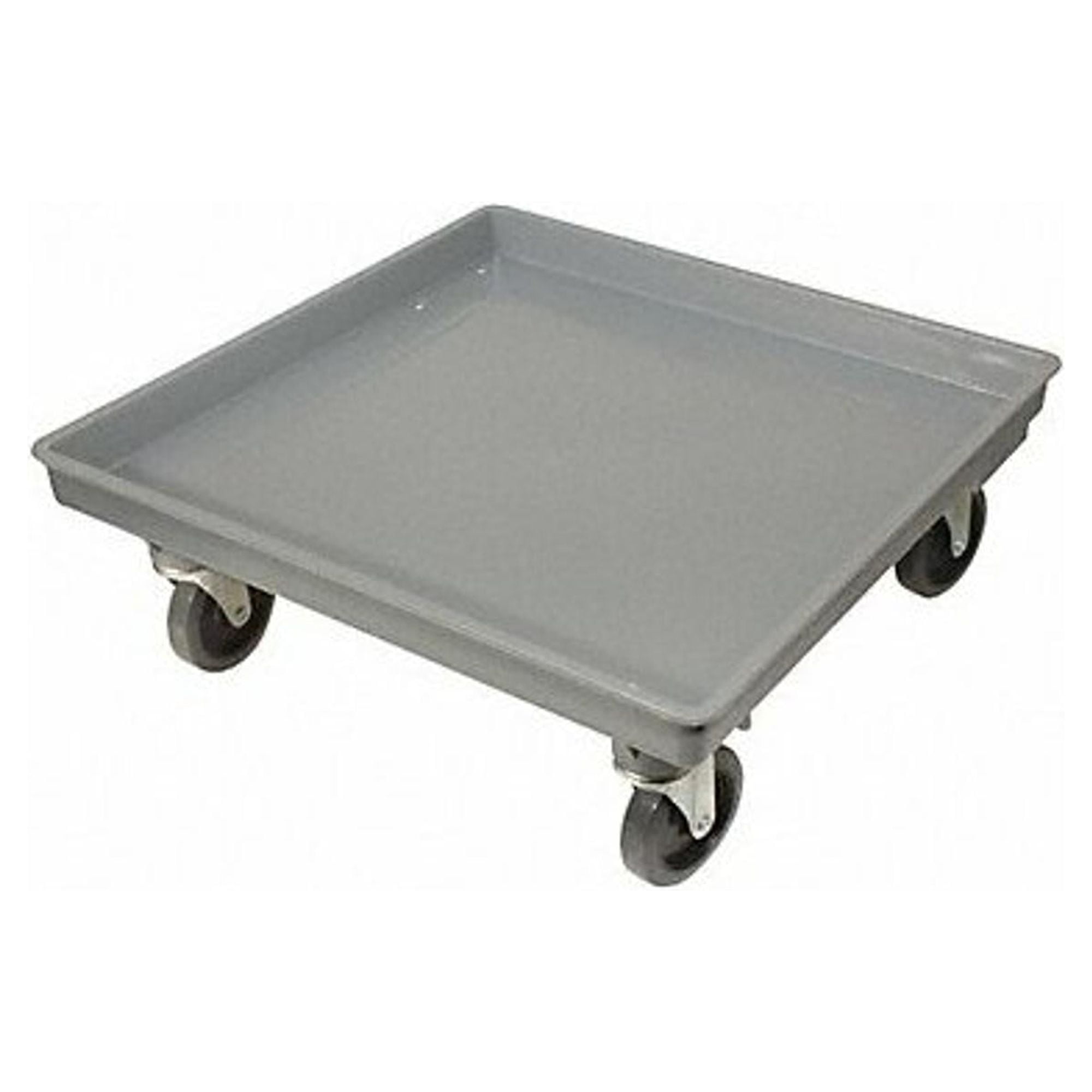 Crestware 22" x 22" x 4-1/2" Plastic Dish Dolly, Gray RDOLLY2 - Walmart.com
