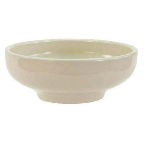 Crestware Footed Nappie Bowl, 16 oz., Ceramic Bone White PK12 - Walmart.com