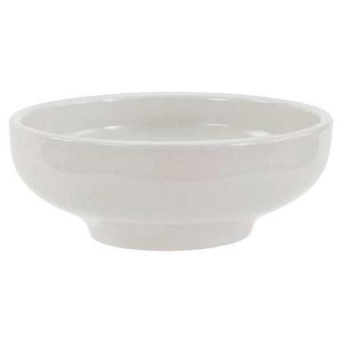 Crestware Footed Nappie Bowl, 16 oz., Ceramic Bright White PK12 ...