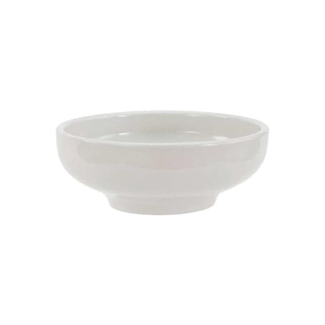 Crestware Footed Nappie Bowl, 16 oz., Ceramic Bright White PK12 AL63 ...