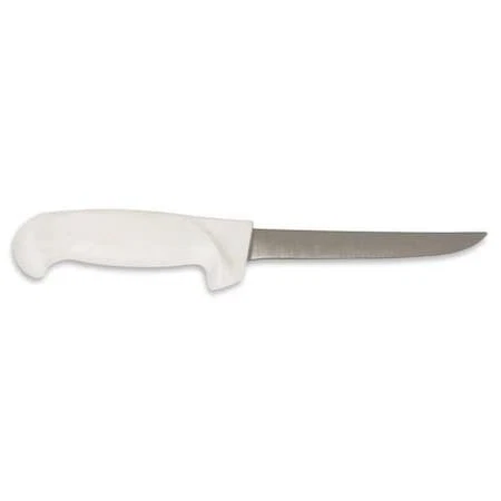 Crestware Kn40 Boning Knife,Straight,6 In. L,White - Walmart.com