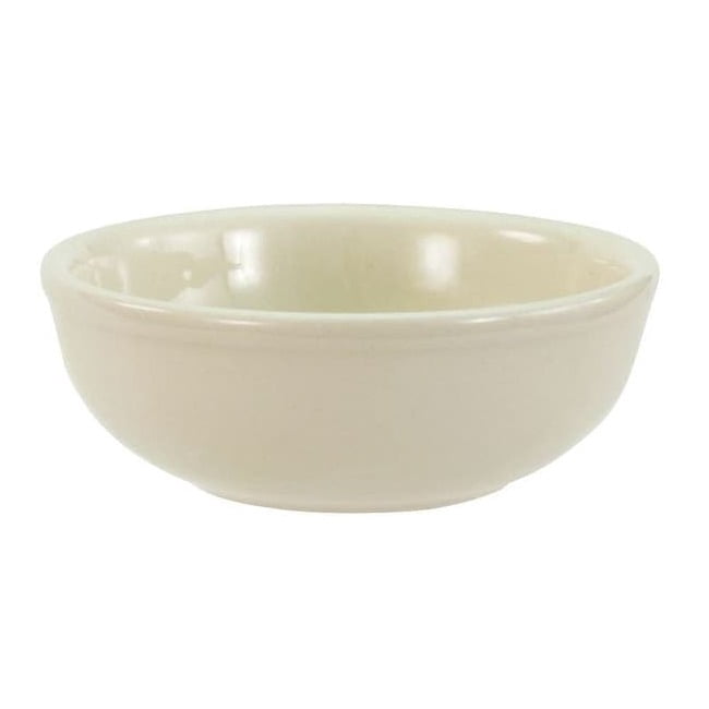 Crestware Nappie Bowl, 30 oz., Ceramic Bone White PK12 CM36 - Walmart.com