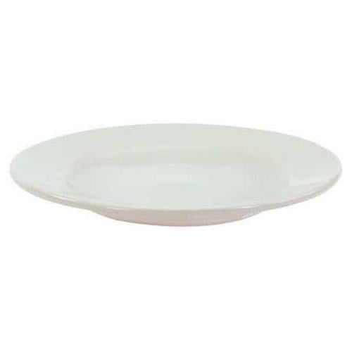Crestware Plate, 7-1/4 , Ceramic Bright White PK36 - Walmart.com