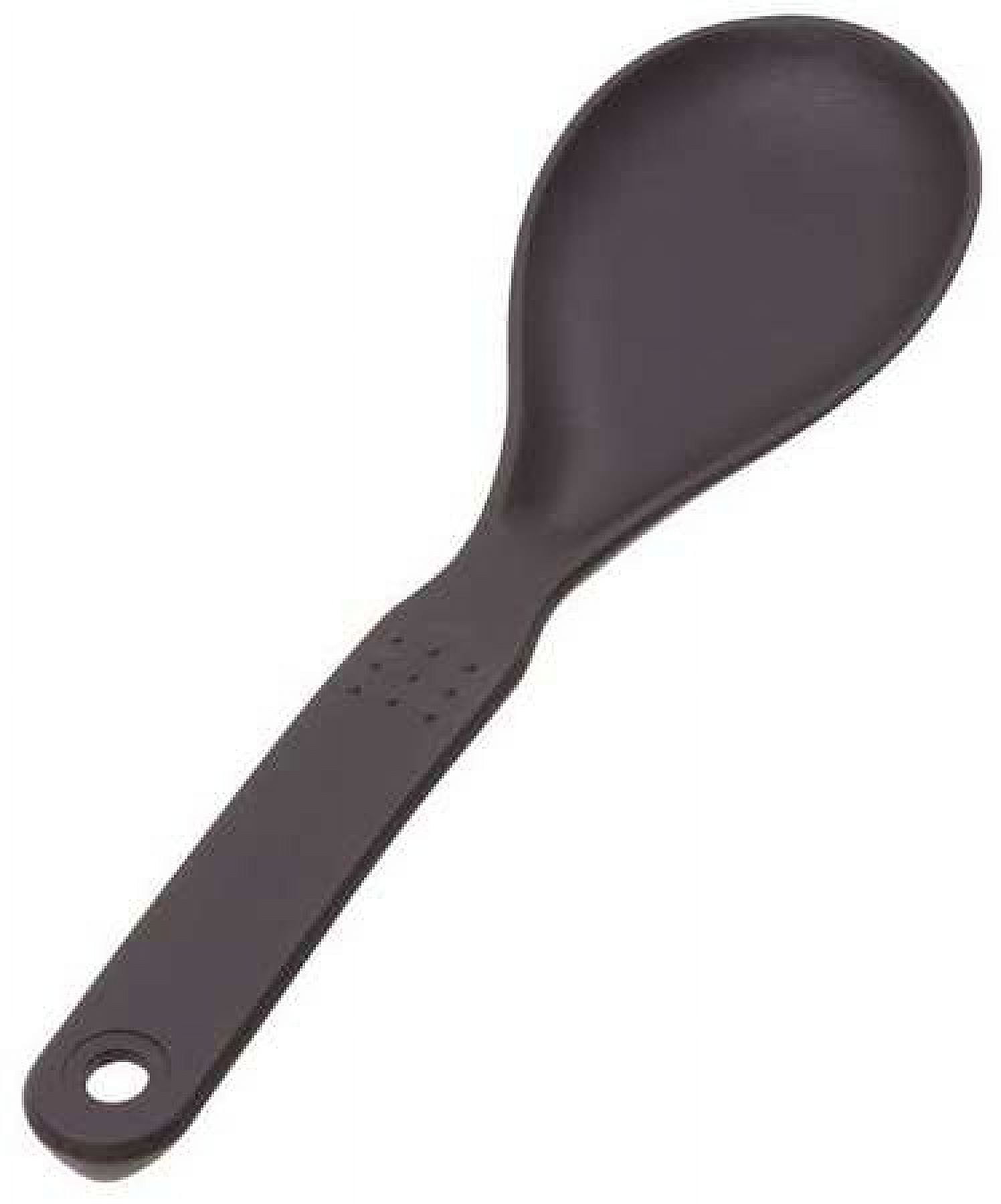 Crestware Serving Spoon,Black,10 in. L NY10 - Walmart.com